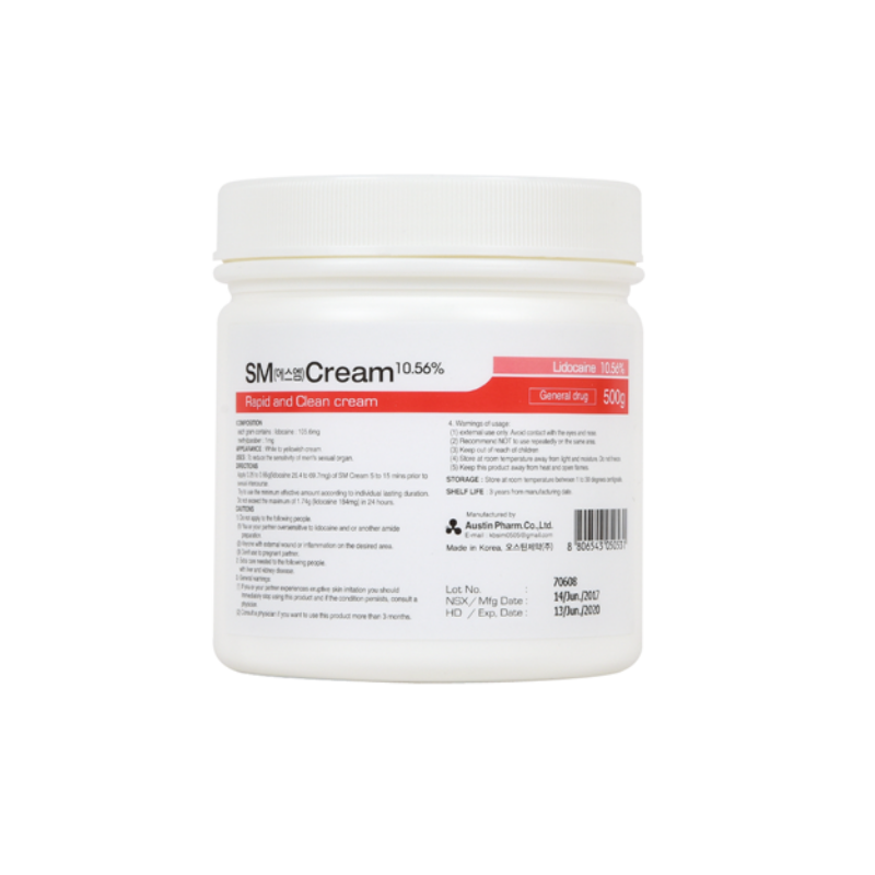 Anaesthetic SM Cream 500g - Life Aesthetics Wholesale